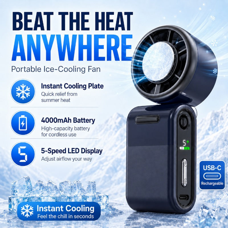 Foldable Pocket Cooling Fan – Shoplarke
