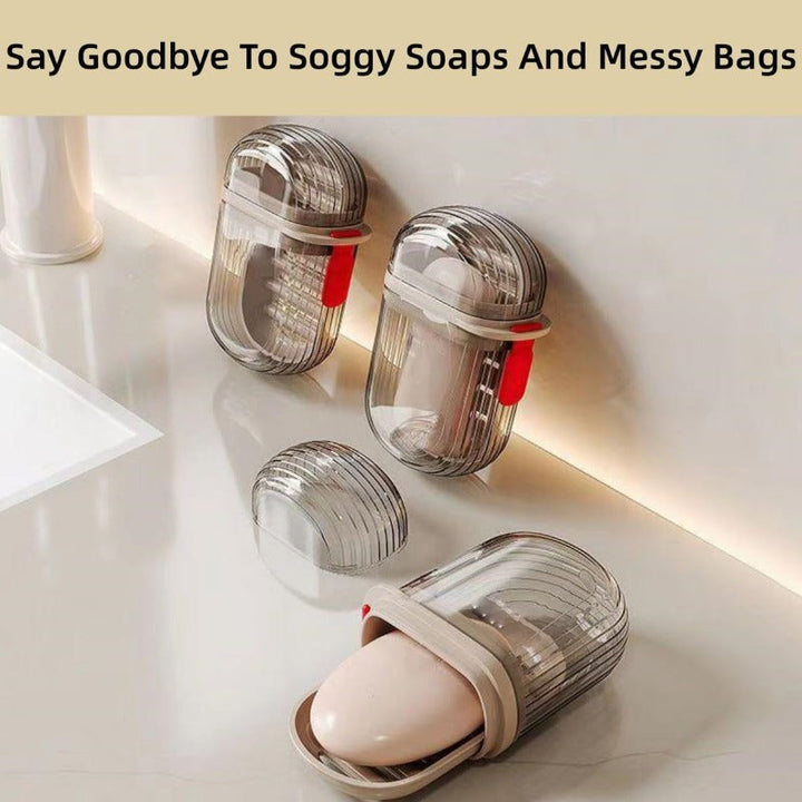 Travel Soap Case with Drain – Shoplarke